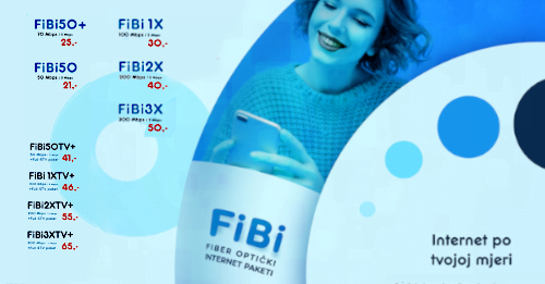 Spoji se na FiBi | Tvoj superbrzi internet