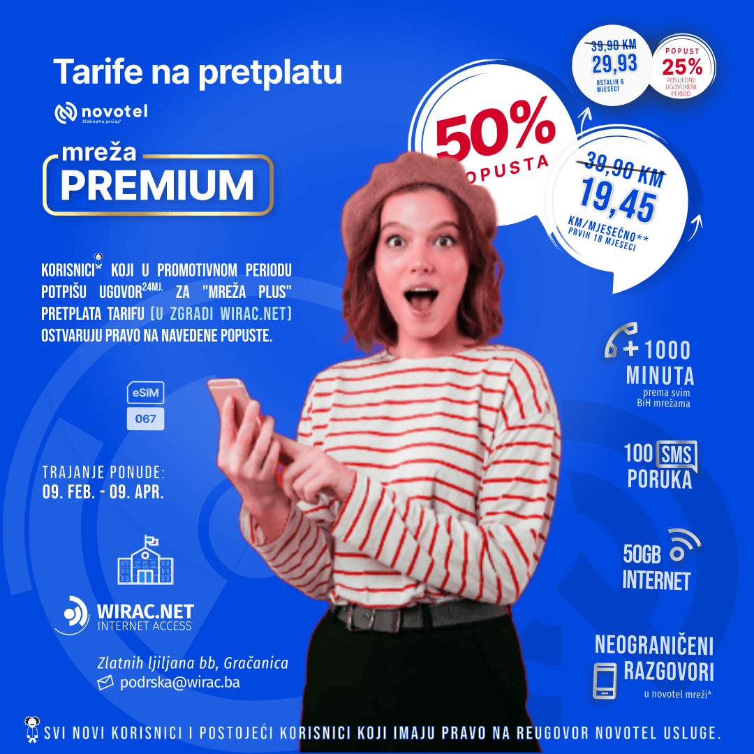 mobilna telefonija | 067 | eSIM